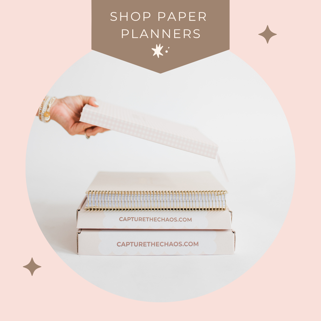Paper Planners – Capture The Chaos