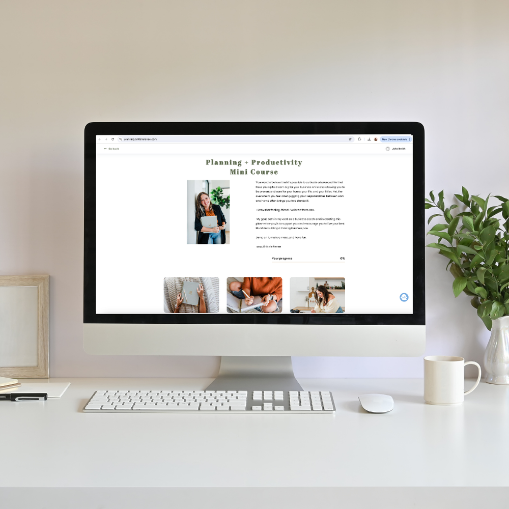 All in One Planner for Business Creatives – Capture The Chaos